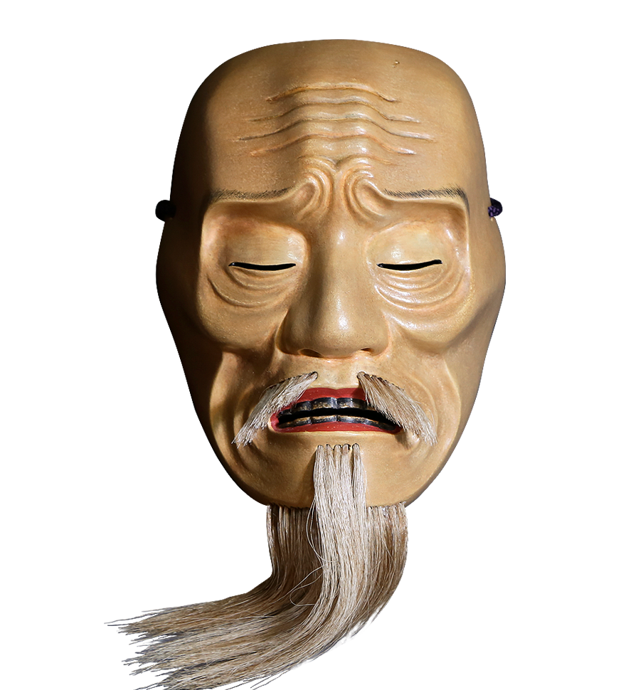 能面 景清（かげきよ）(宝生型)・Kagekiyo | 能面師 樋口玄正能面ギャラリー